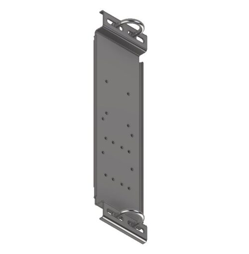 RR-186-ERM Bracket for Ericsson RRU, Ø25-Ø40, Rubberized - Griptel