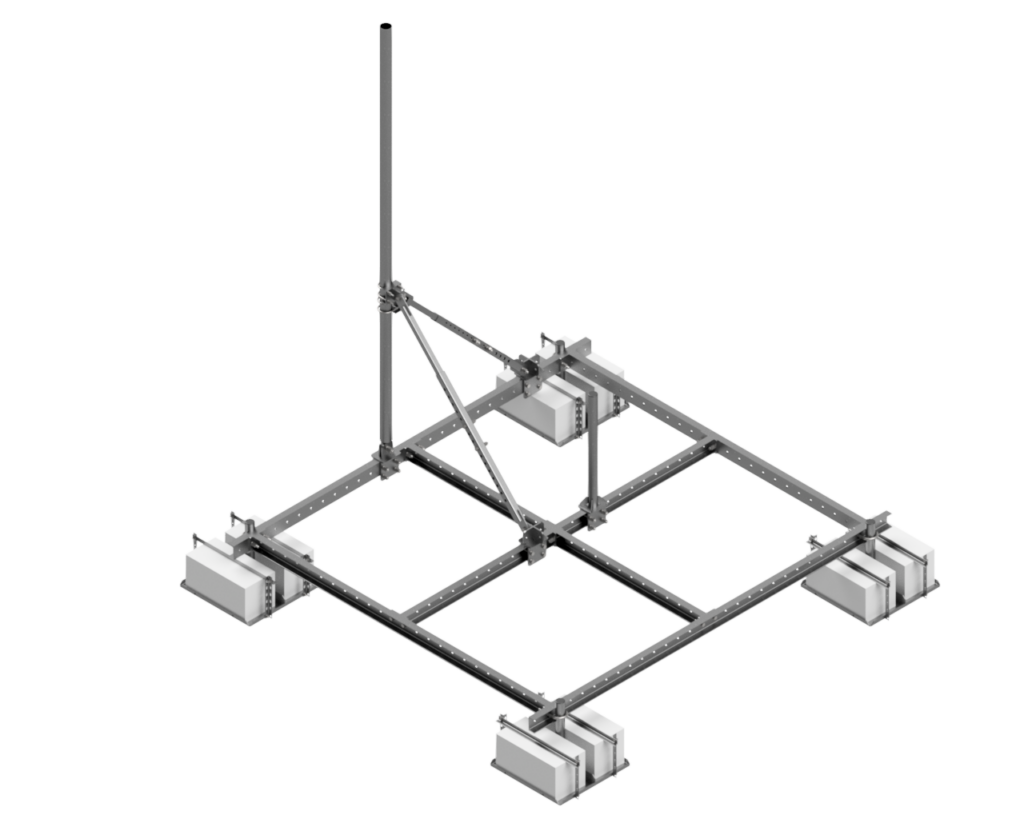 MBG-SECTOR Module Based Gravity Stand | 1-3 Sectors | 2-4M Antenna ...
