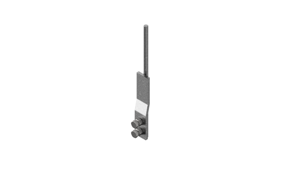 LIGHTNINGROD-V2 Lightning rod for open pipes, Ø12, L=350 - Griptel