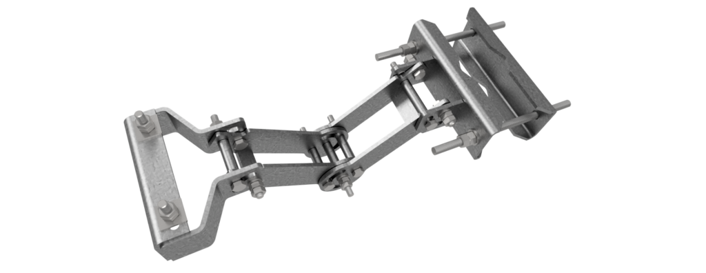 TILT-BRACKET Tiltable Antenna Bracket, Flexible Offset 260mm-540mm ...
