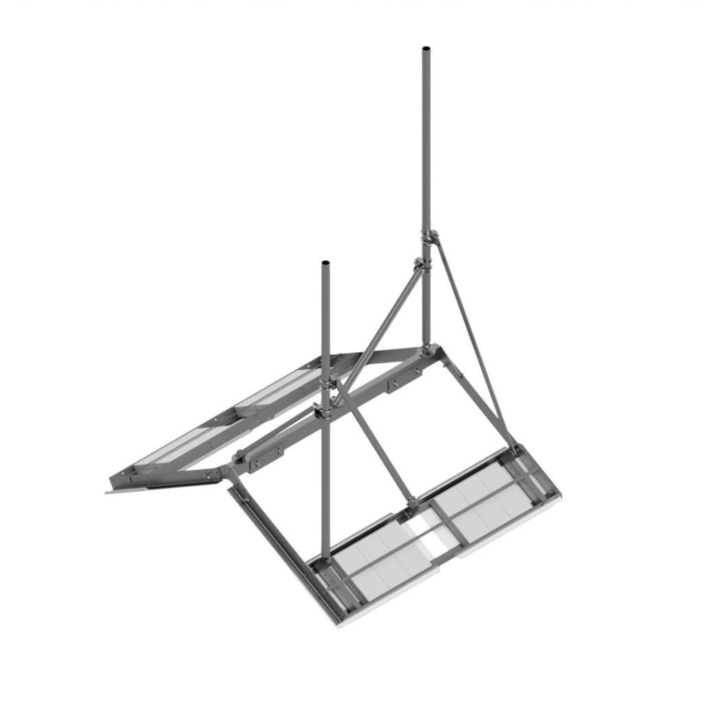 TLNSLOPE Gravity Stand Over Roof Ridges - Griptel