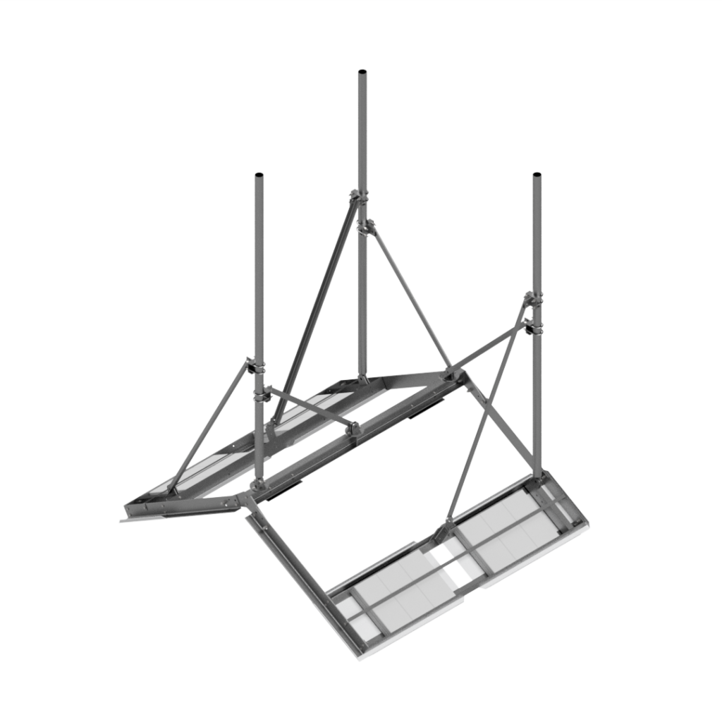 TLNSLOPE Gravity Stand Over Roof Ridges - Griptel